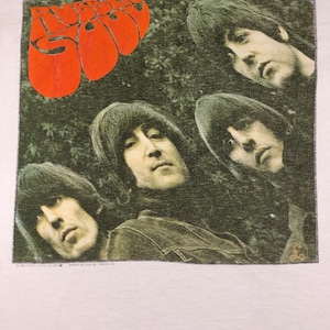 The Beatles - Vintage 90s - Rubber Soul Album - Rock Band Single Stitch ...