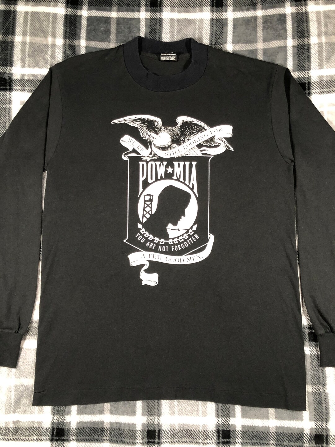 Vintage 90s POW MIA You Are Not Forgotten Classic Made in USA Single ...