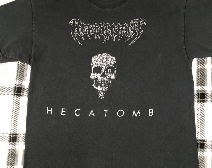 Repugnant - Hecatomb - Swedish Death Metal Band T Shirt - Size L - Etsy