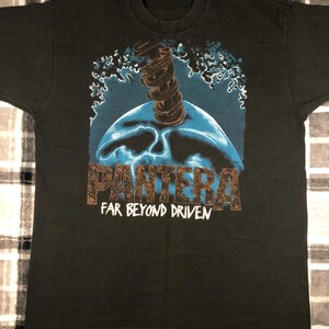 Pantera - Vintage 90s - Far Beyond Driven - Groove Metal Hard Rock Band ...