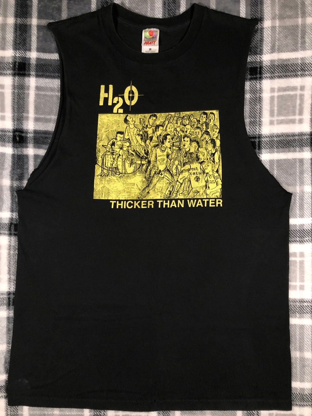 H2O - Vintage 90s - Thicker Than Water - Hardcore Punk Rock Band Album ...
