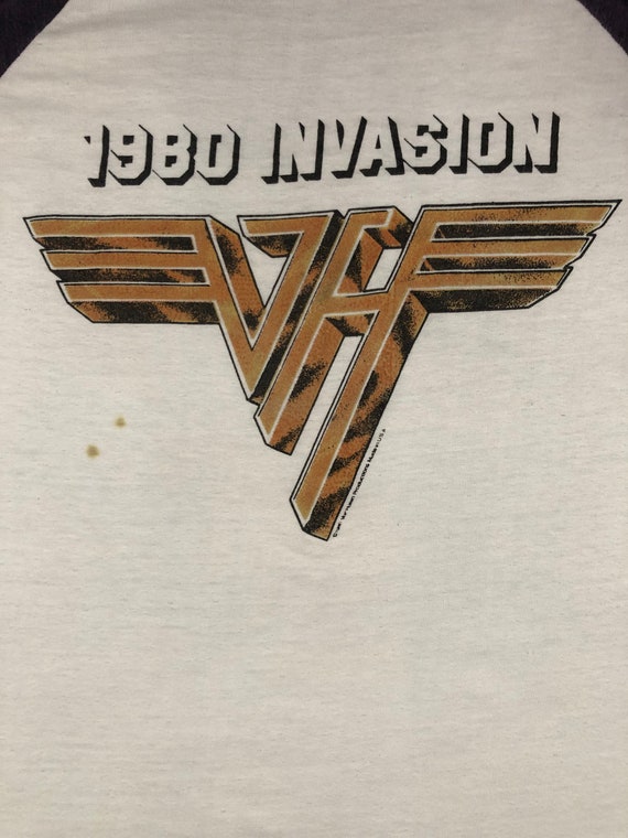 Van Halen - Vintage 80s - 1980 Invasion Tour - Hard R… - Gem