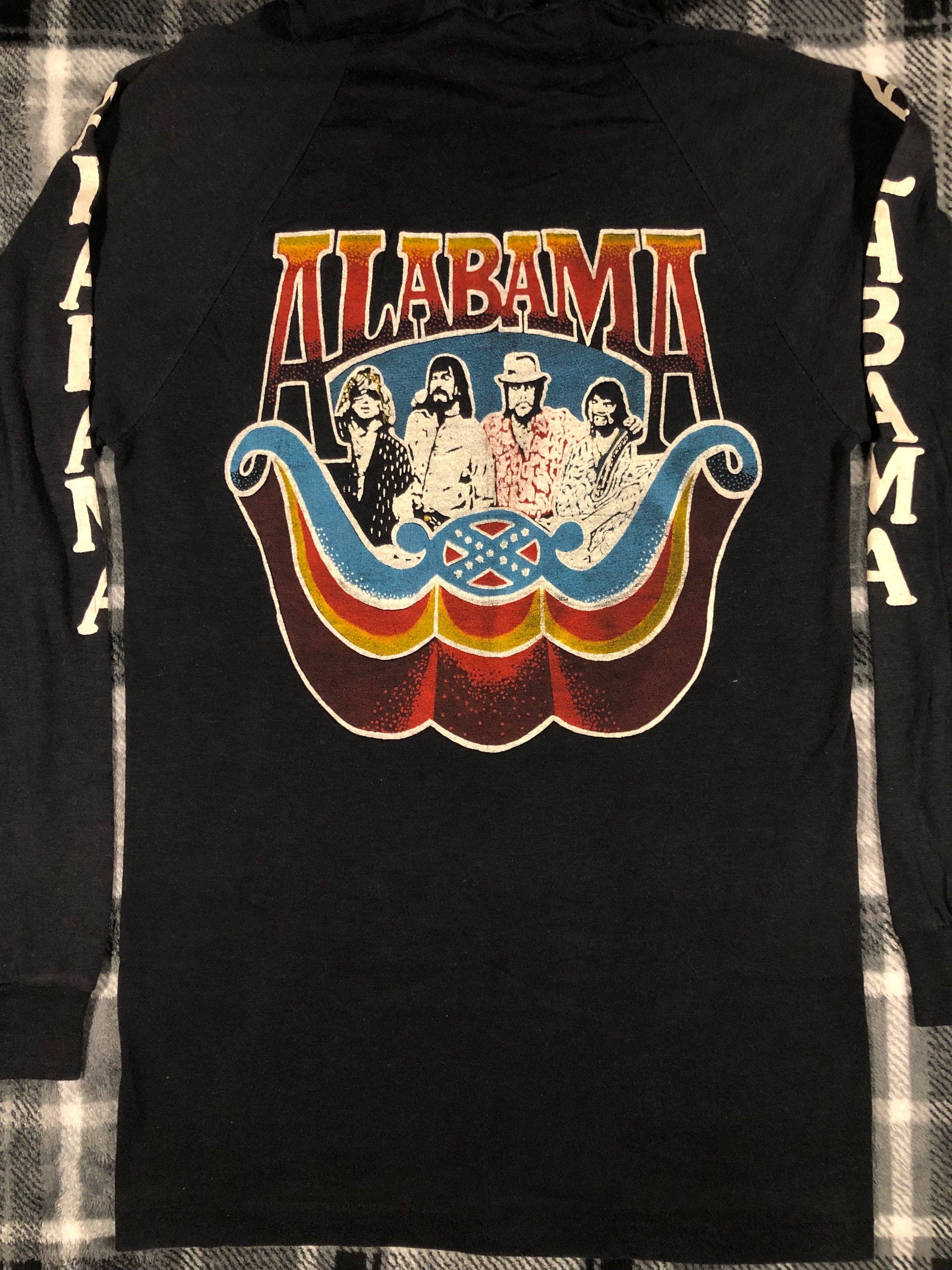 Alabama Vintage 70s Classic Country Southern Rock Band Concert Tour ...