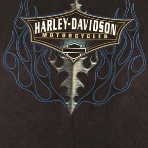 Harley Davidson Motorcycles Carson City Nevada Blue Flame Made in USA ...
