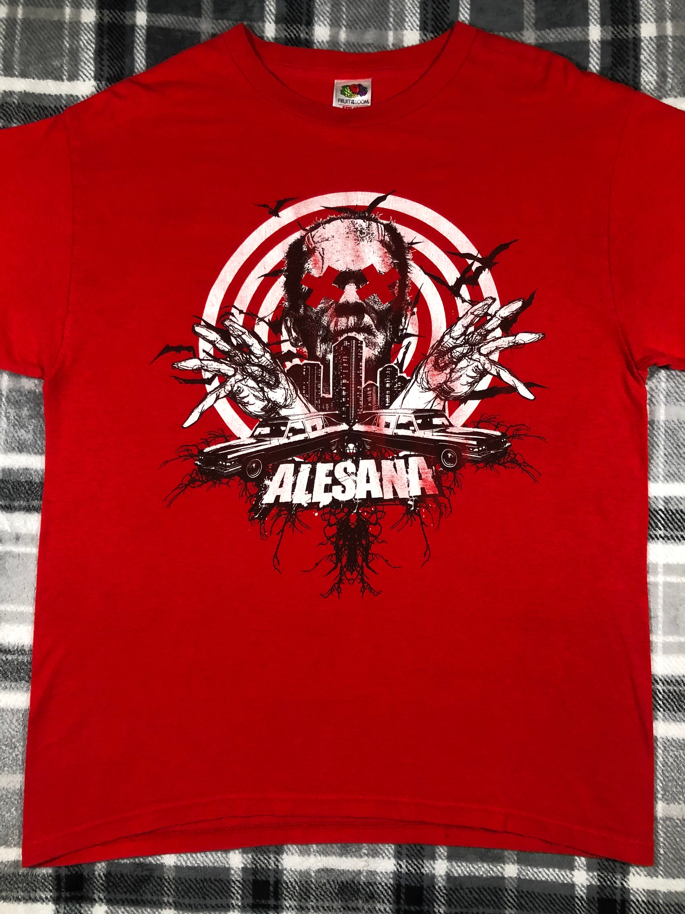 Alesana Early Y2K Screamo Emo Post Hardcore Band T Shirt Shirt L - Etsy