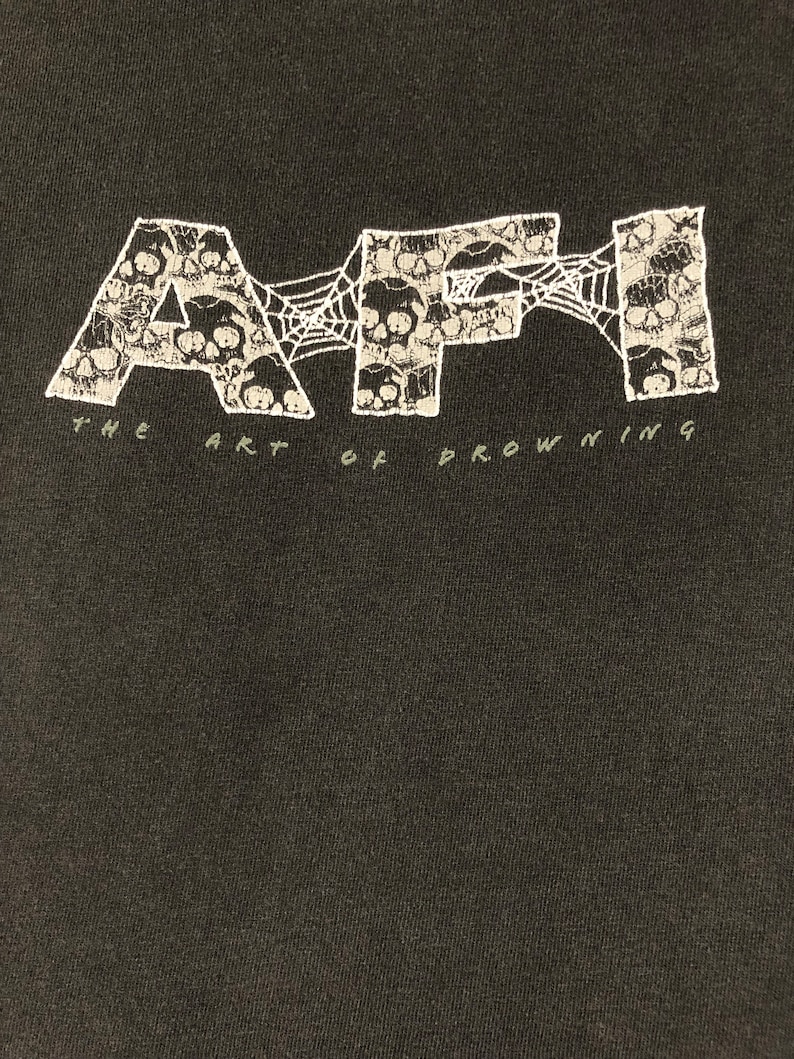 AFI Vintage the Art of Drowning 2000 A Fire Inside Hardcore Punk Rock ...