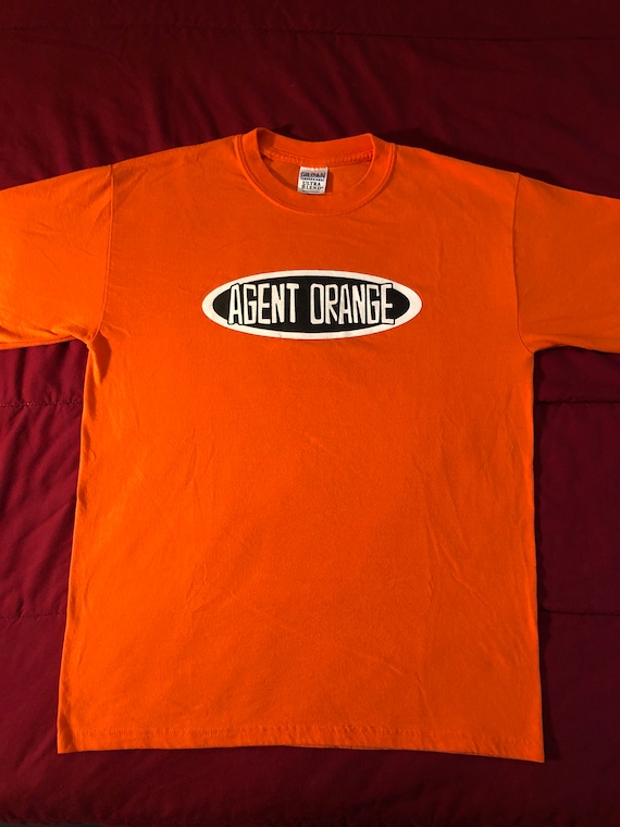 vintage agent orange shirt - Gem