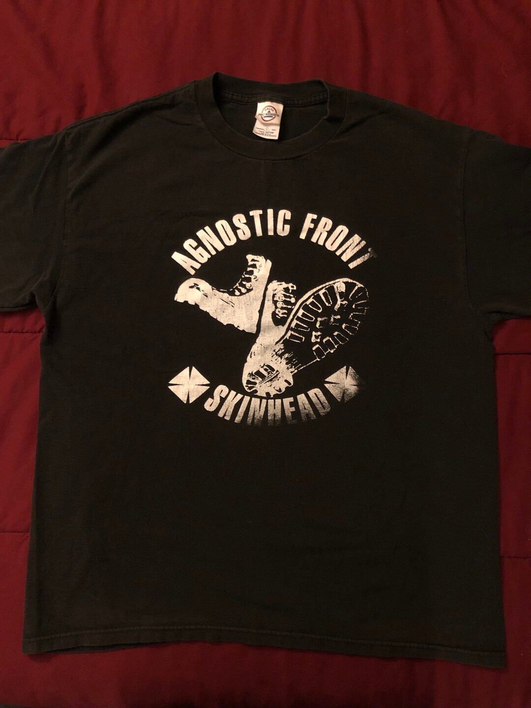 Agnostic Front Vintage Skinhead Hardcore Metal Punk Rock - Etsy