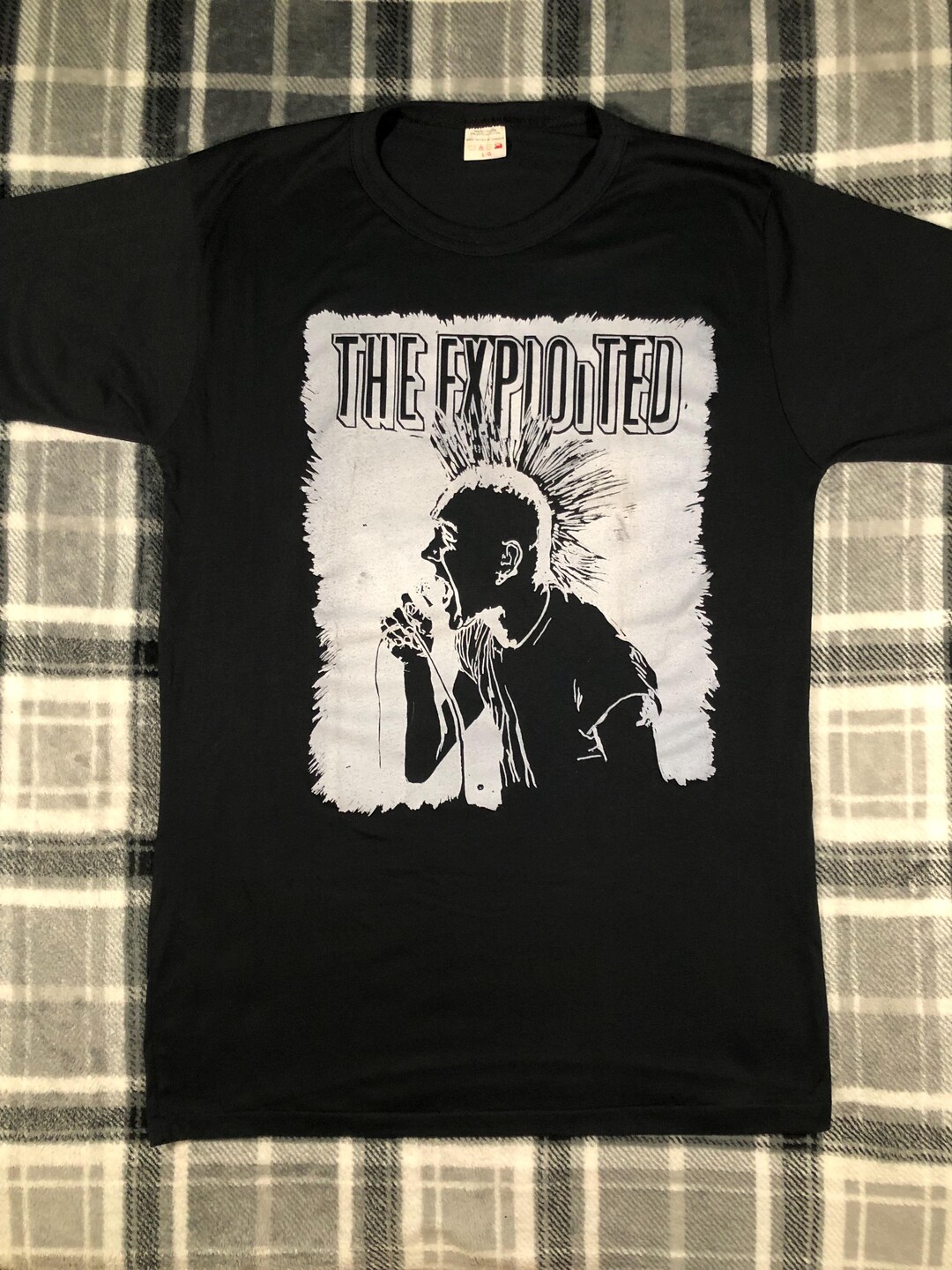 The Exploited - Vintage 90s - Hardcore Punk Rock Band Single Stitch T ...