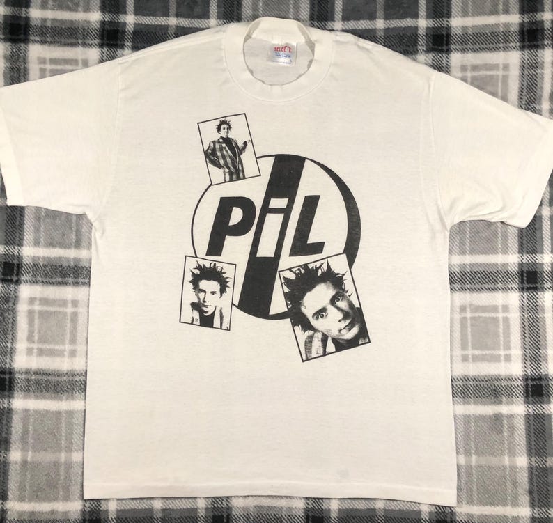 Pil - Vintage 80s - Public Image Limited - John Lydon - Johnny Rotten ...