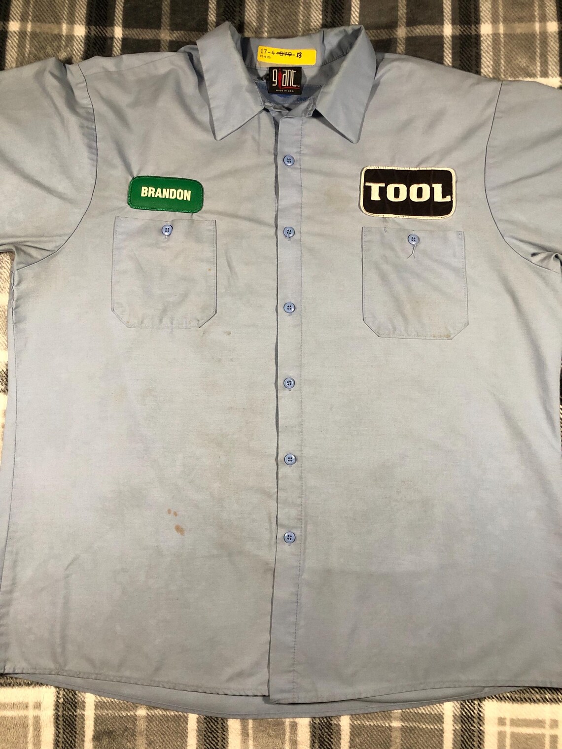 Tool - Vintage 90s - Metal Hard Rock Band Work Shirt - Size XXL - Etsy
