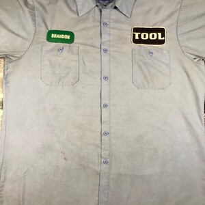 Tool - Vintage 90s - Metal Hard Rock Band Work Shirt - Size XXL - Etsy