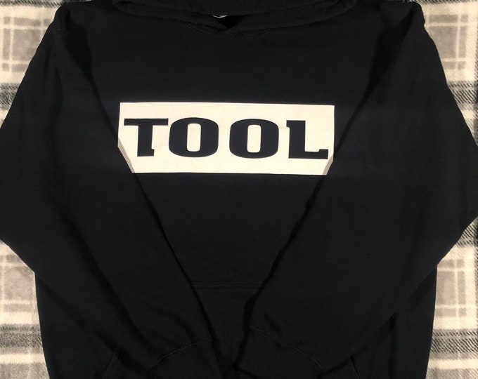 Tool - Vintage - Wrench Logo - Metal Hard Rock Band Sweatshirt Hoodie ...