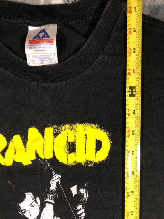 Rancid Vintage 2002 Punk Rock Band T Shirt Size… Gem
