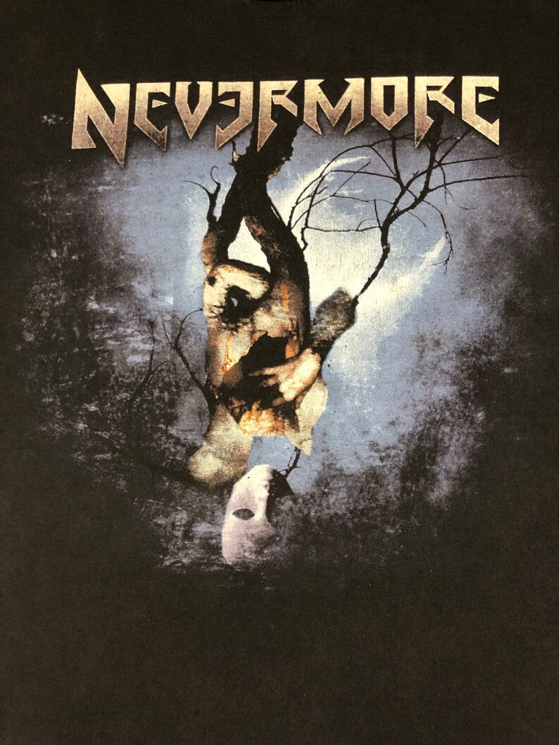 Nevermore Vintage 2000 Heavy Metal Band T Shirt Size XL - Etsy