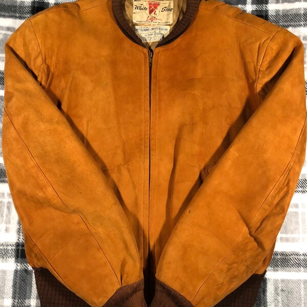 Carhartt Vintage Suede Jacket - Etsy