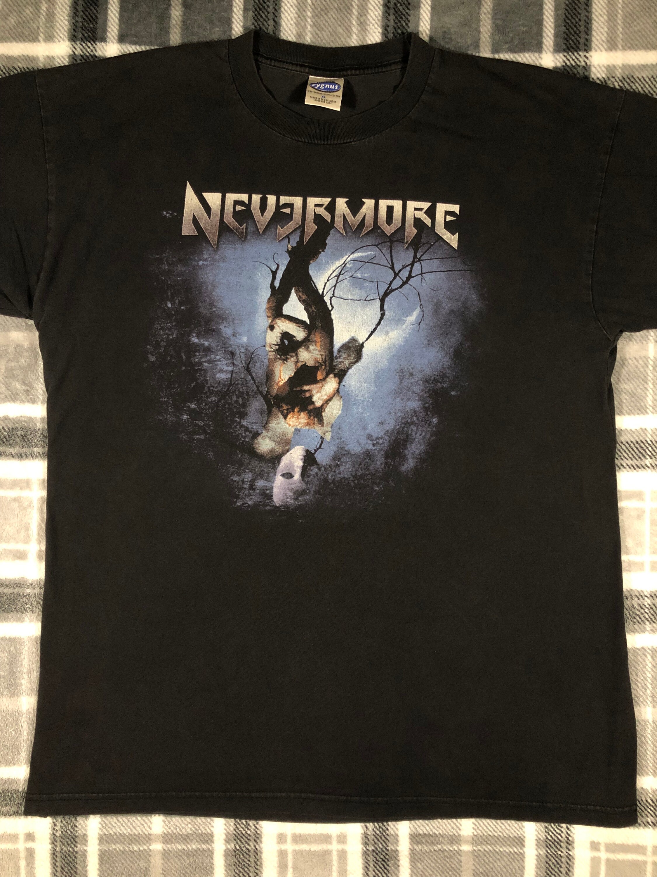 Nevermore Vintage 2000 Heavy Metal Band T Shirt Size XL - Etsy