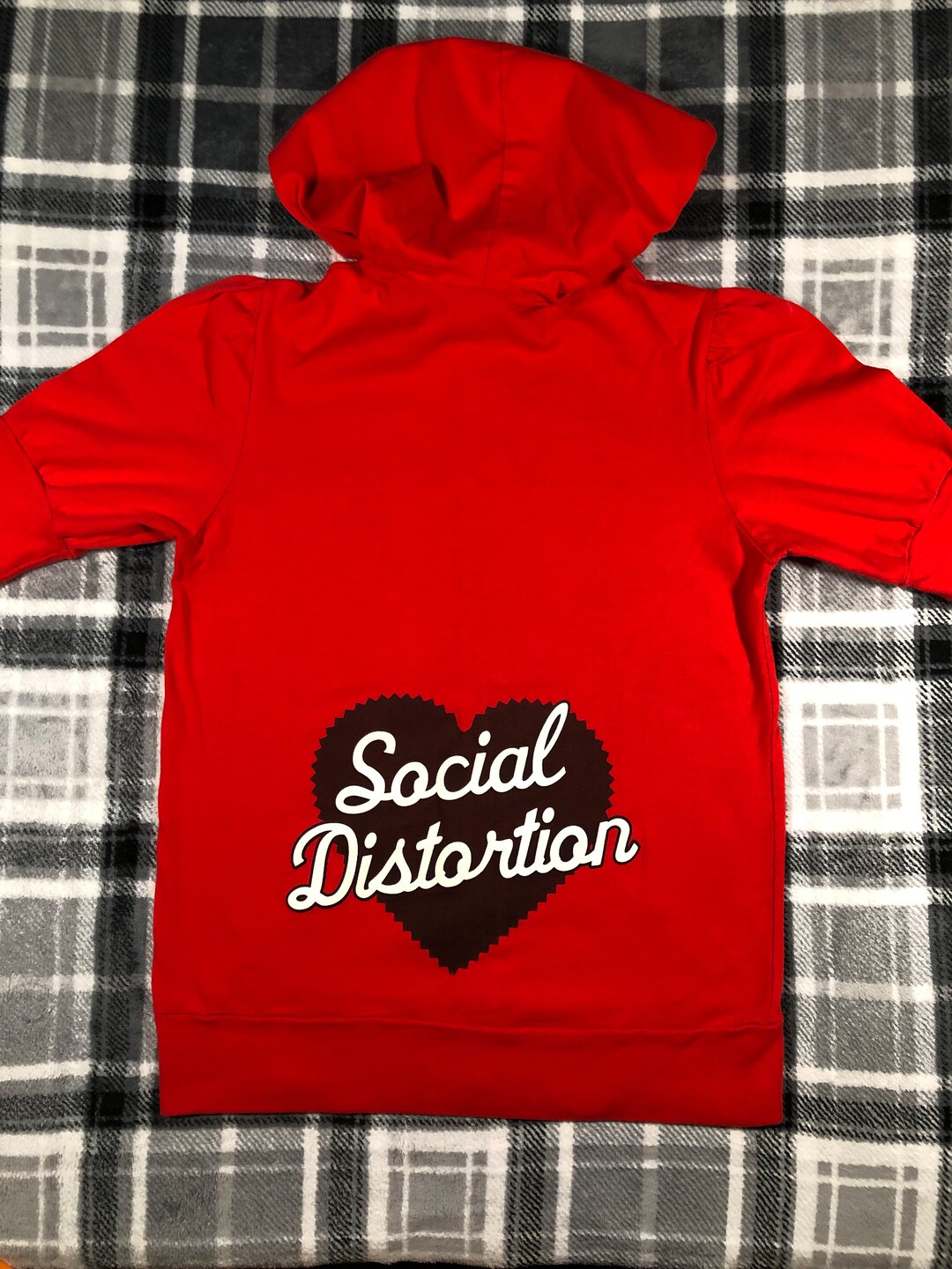 Social Distortion - Vintage - Punk Rock Band Zip up Women’s Hoodie ...