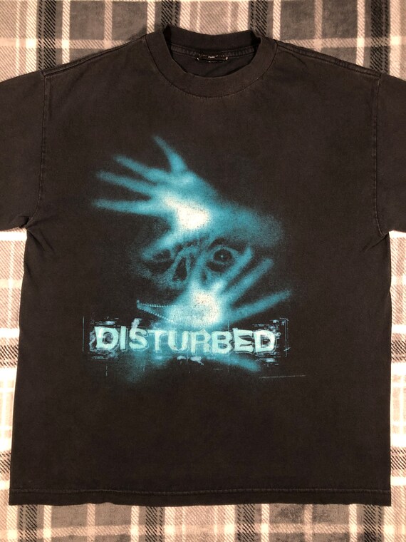 Disturbed - Vintage 2000 - Metal Hard Rock Band T Shi… - Gem