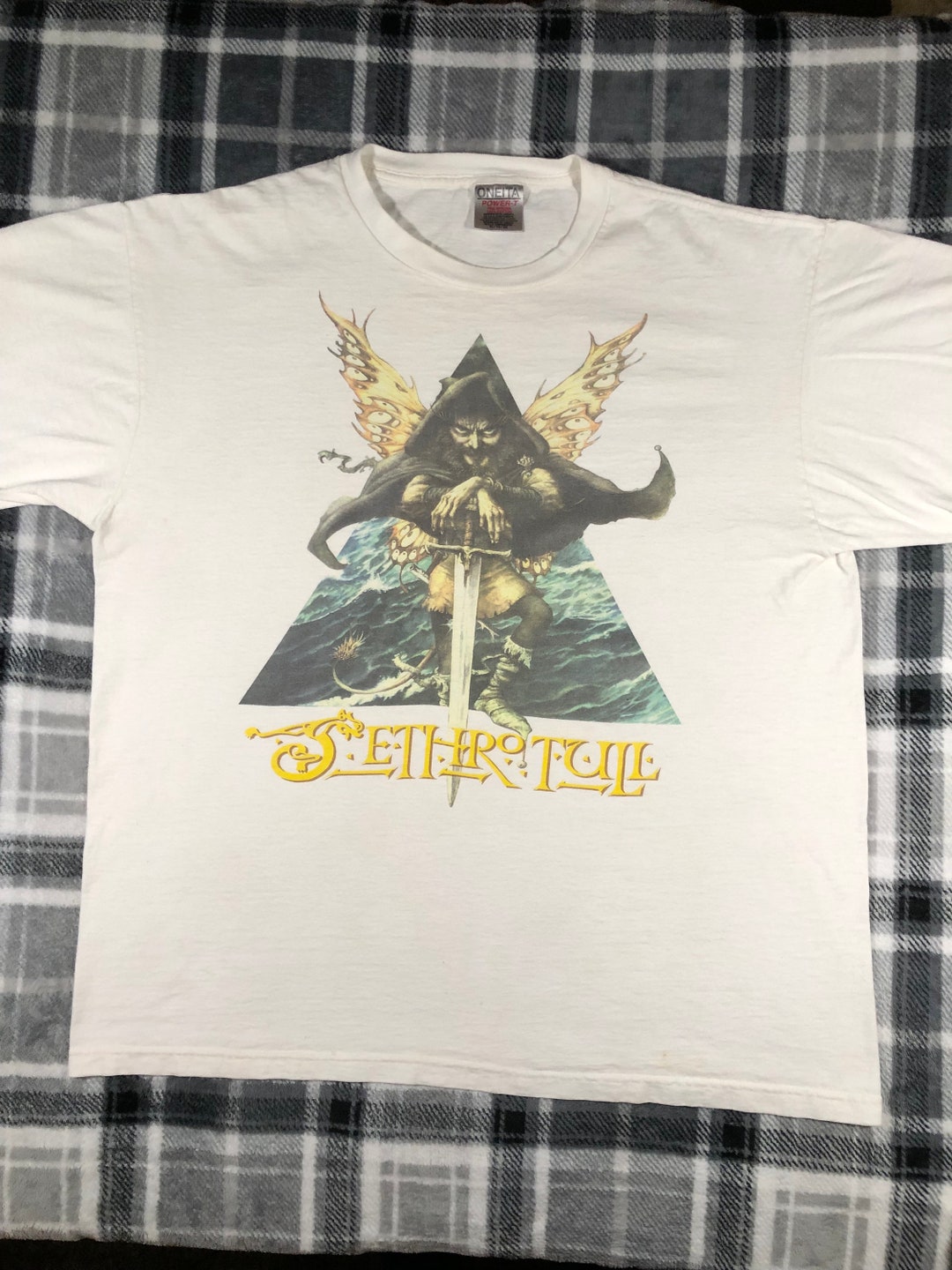 Jethro Tull Vintage 90s Classic Hard Rock Band T Shirt Size XL - Etsy