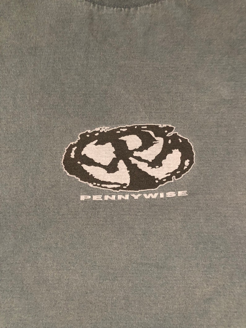 Pennywise Vintage 90s Punk Rock Band Single Stitch T Shirt - Etsy