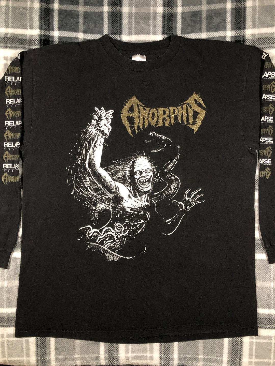 Amorphis Vintage 90s Disment of Soul Finnish Heavy Metal Band Long ...