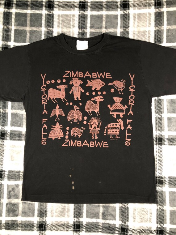 vintage 90s zimbabwe africa - Gem