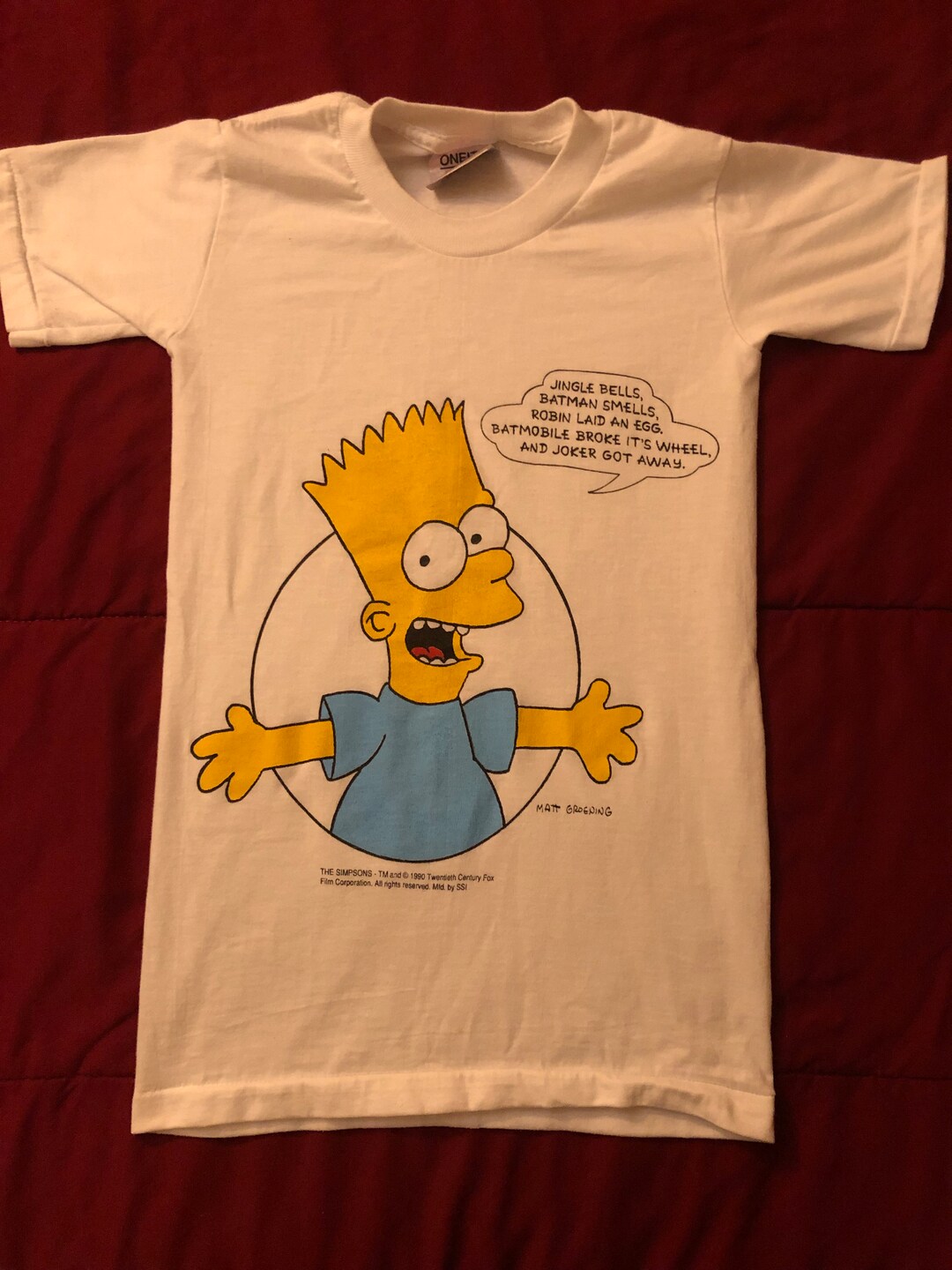 The Simpsons Vintage 90s Bart Simpson Classic Cartoon - Etsy