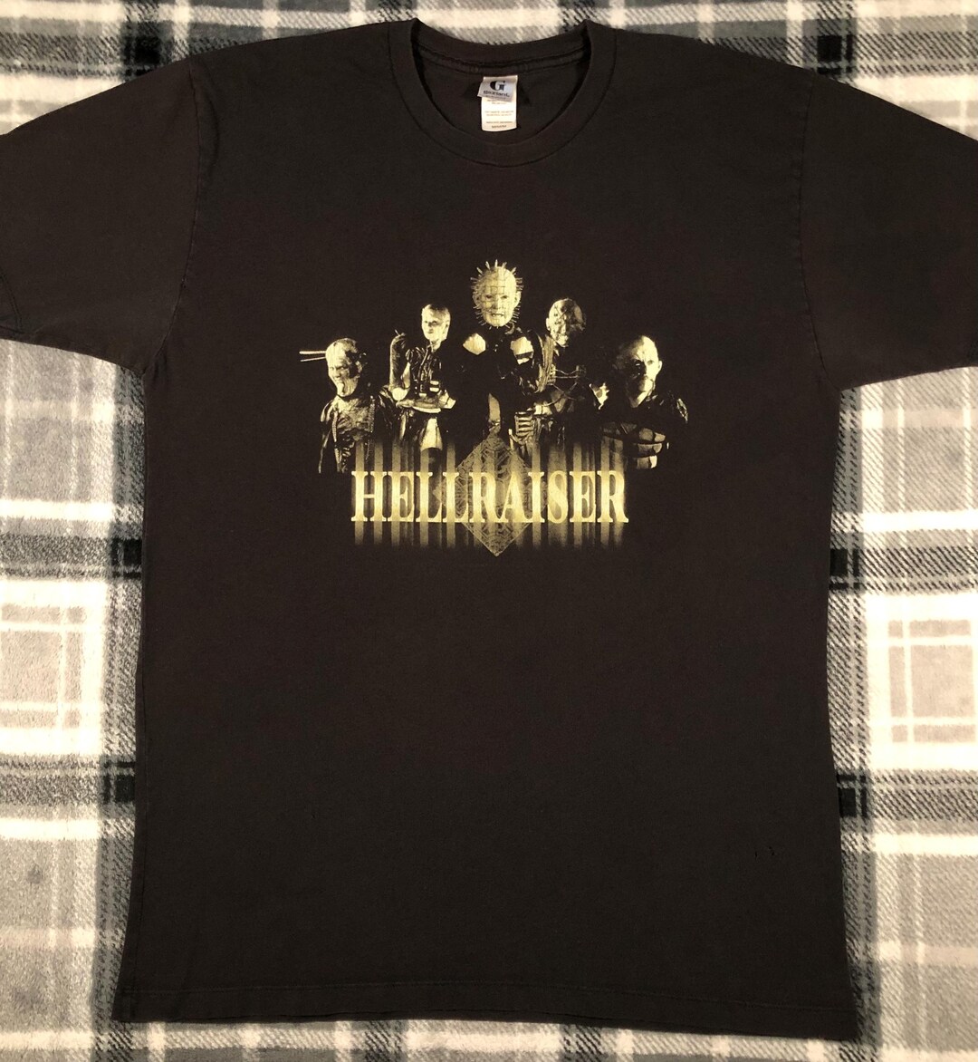 Vintage - Hellraiser Pinhead - Horror Villain Scary Cult Movie T Shirt ...
