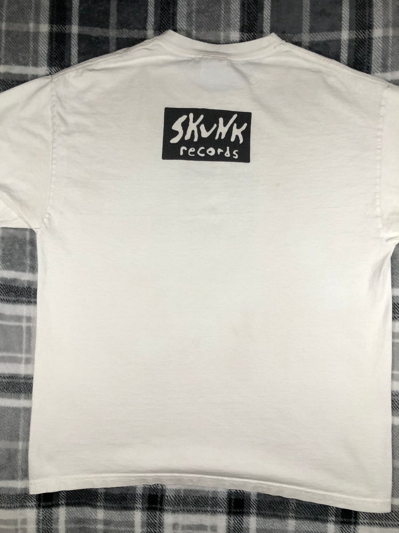 Slightly Stoopid Vintage 90s Skunk Records Punk Rock Band Distressed T ...