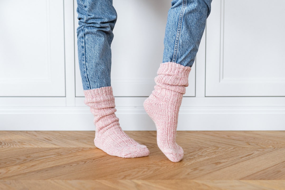 Merino Wool Socks. Warm Socks. Soft and Comfy. Ladies Socks. Bed Socks ...