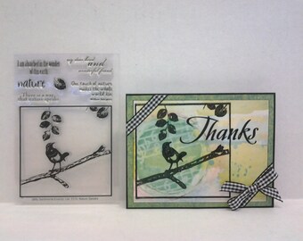 Clear Stamps Clear Stamp Set Rubber Stamps Rubber Stamp - Etsy