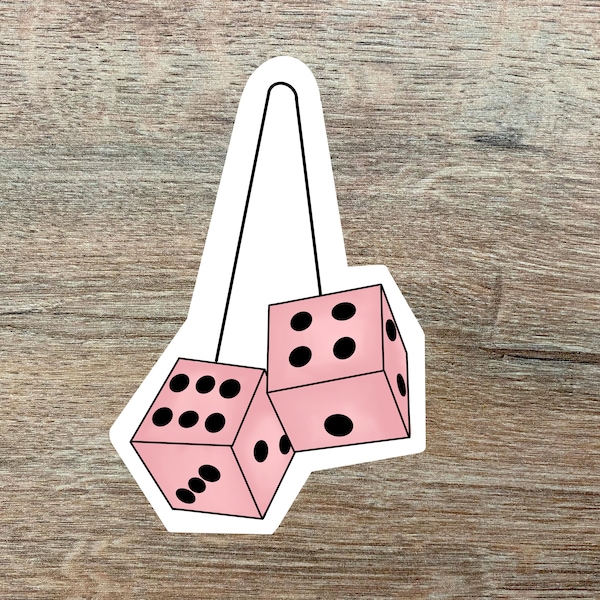 Pink Dice - Etsy