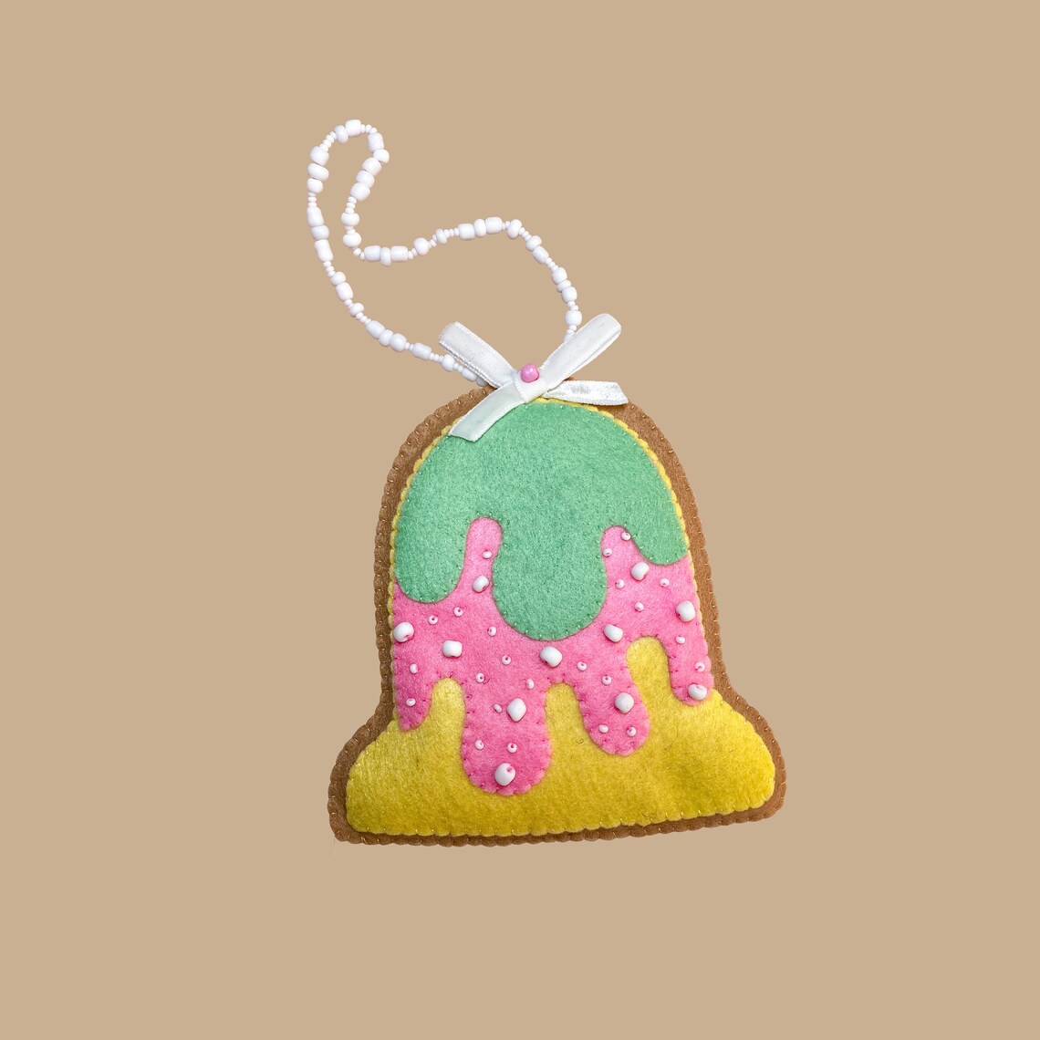 Christmas Felt Ornament, PDF Pattern, Christmas Tree Decoration ...