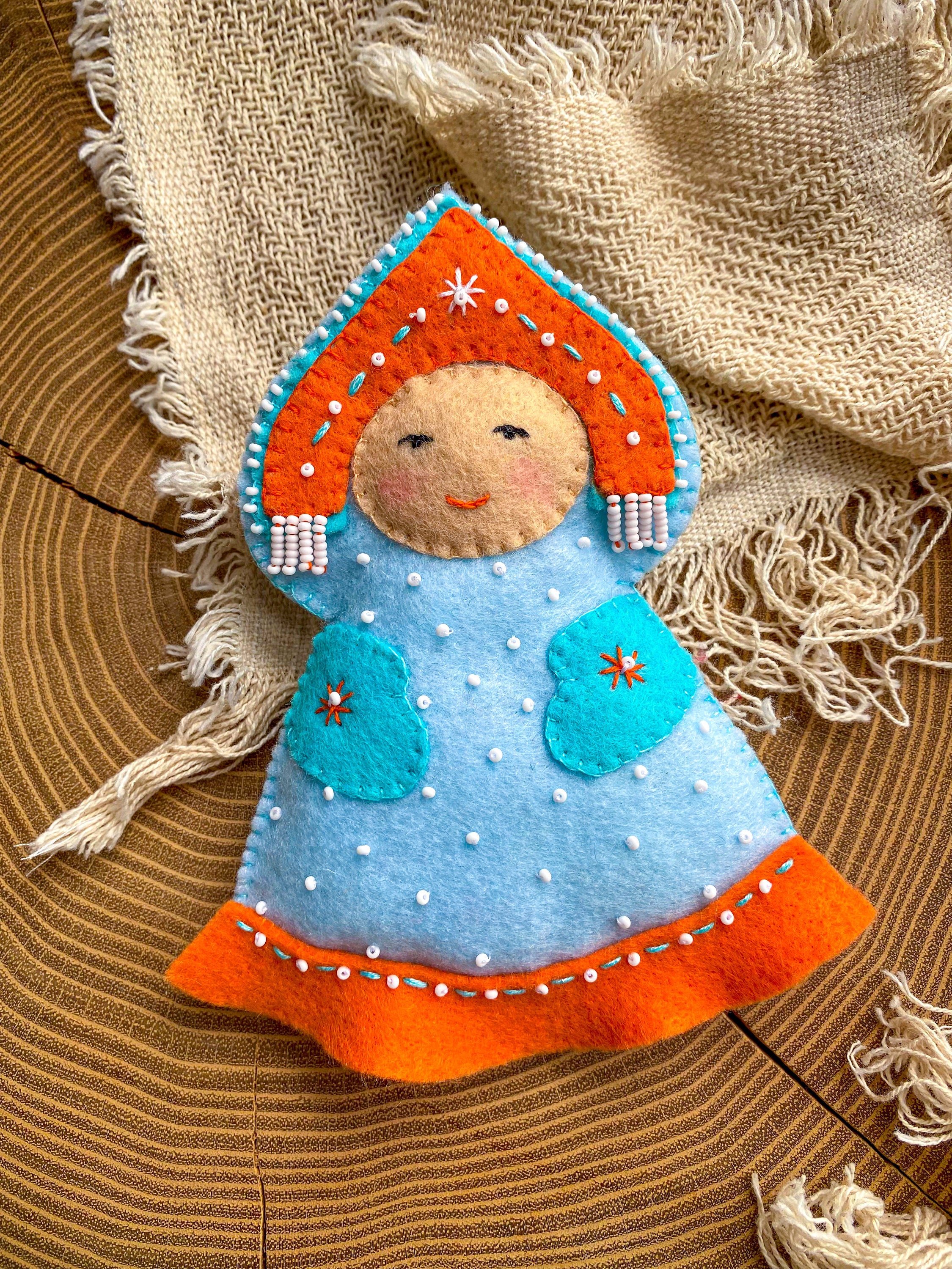 Christmas Felt Ornament PDF Pattern Christmas Tree - Etsy