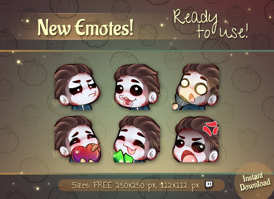 Cute DBD Inspired Michael Myers Twitch Emote / Dead by Daylight ...
