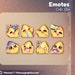 Twitch Emotes // Cute Star Chibi Emotes for Streamers / 8x Kawaii Star ...