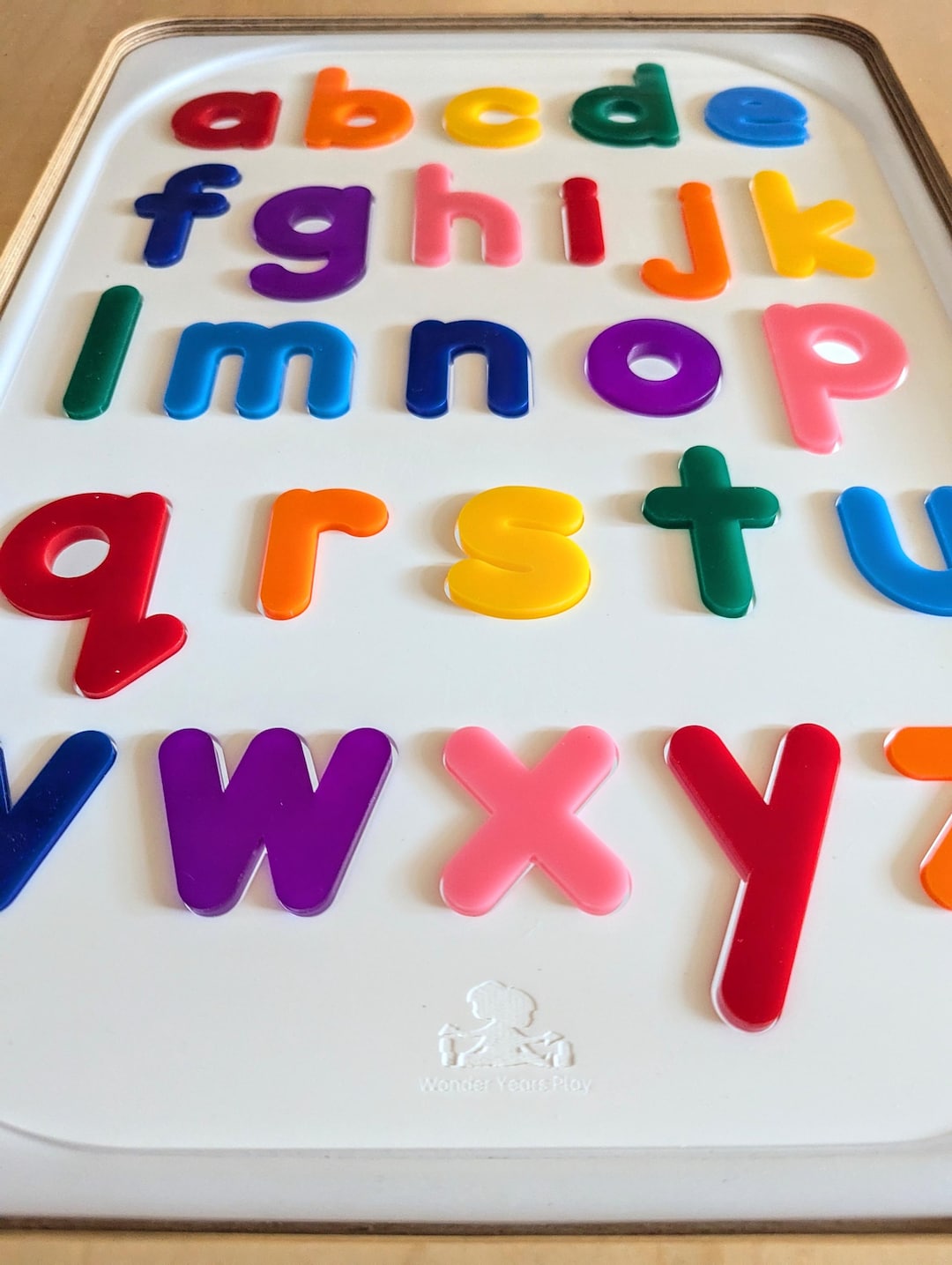 Flisat Lowercase Alphabet Puzzle & Letter Tracing Insert / Flisat Abc ...