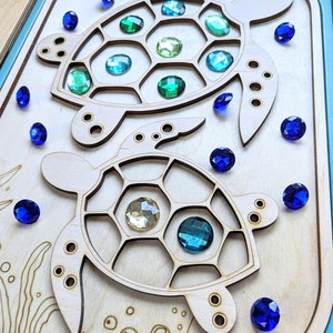 Flisat Sea Turtle Insert / Trofast Sea Turtle / Turtle Flisat Insert ...