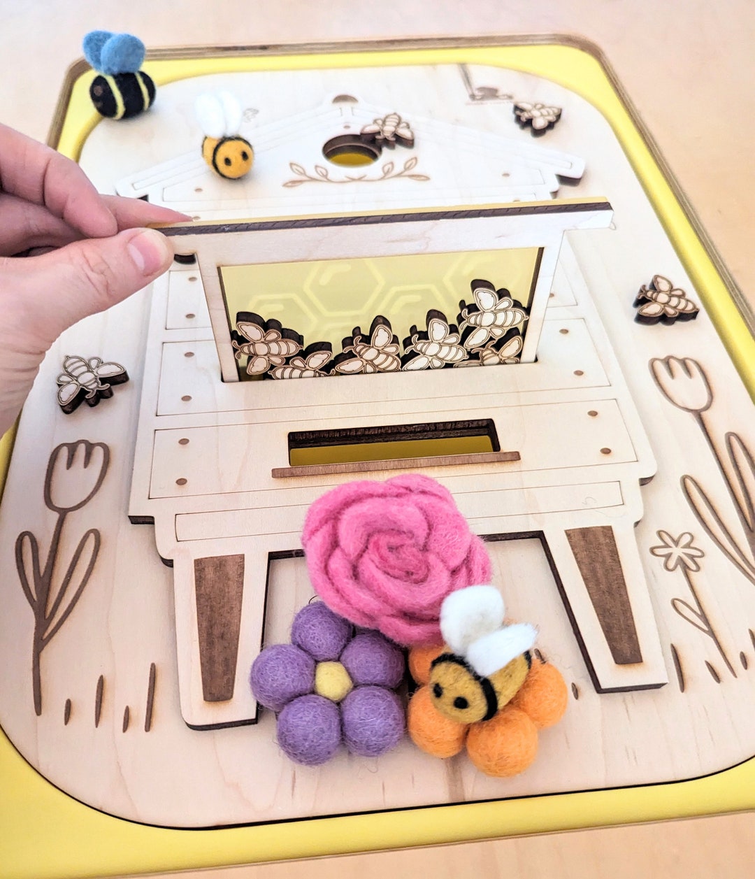 Beehive Flisat Insert / Bee Flisat Insert / Trofast Beehive Lid ...