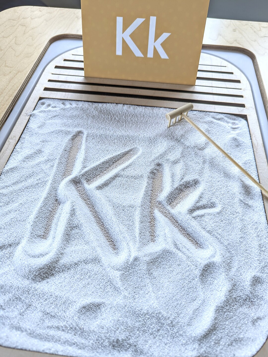 Sand Tracing Tray / Montessori Sand Tray / Flisat Sand Tracing Tray ...