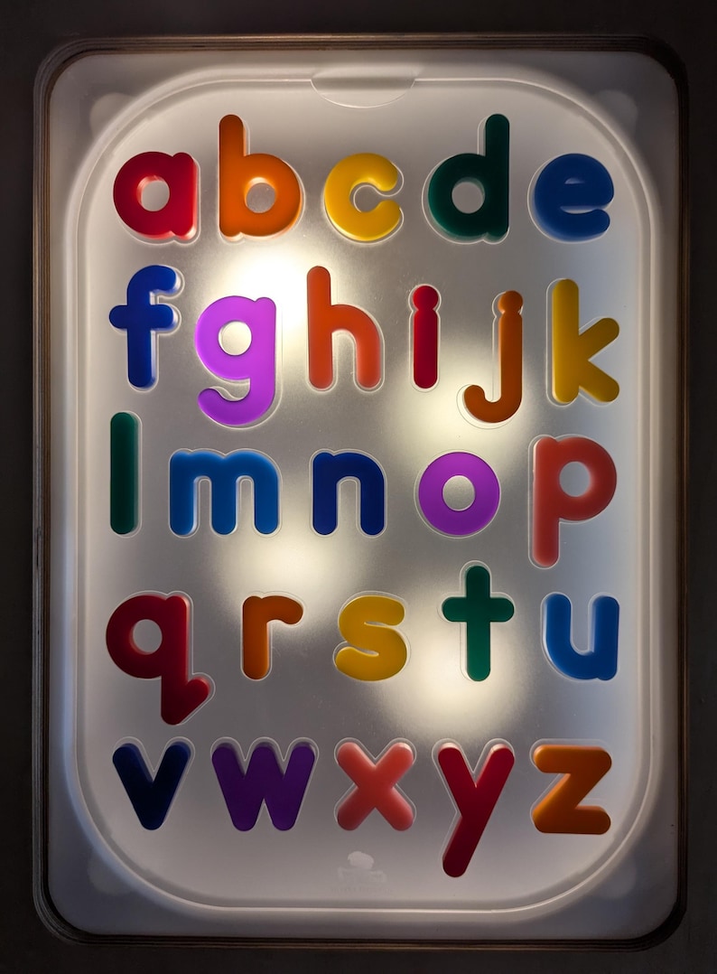 Flisat Lowercase Alphabet Puzzle & Letter Tracing Insert / Flisat Abc ...