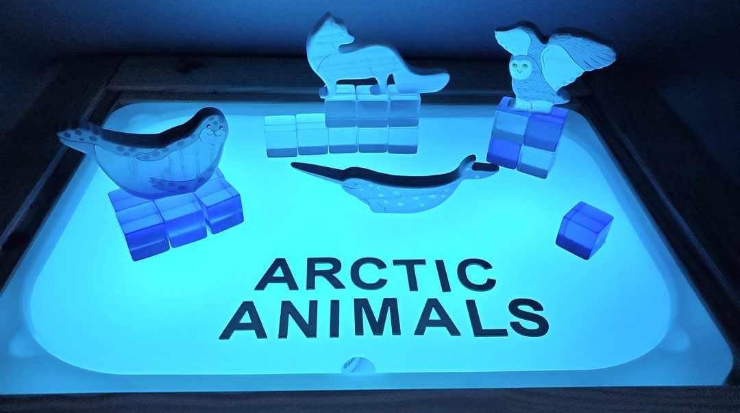 Flisat Light Table Insert / Trofast Sensory Bin Light Panel Lid ...