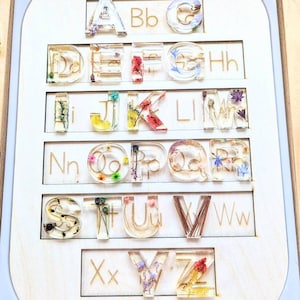 Flisat Alphabet Insert / Alphabet Puzzle / Letters Insert / Alphabet ...