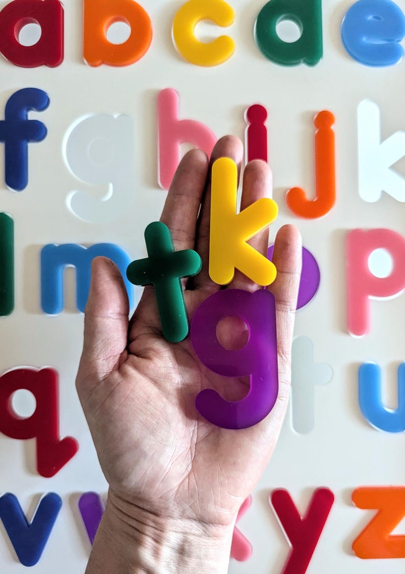 Flisat Lowercase Alphabet Puzzle & Letter Tracing Insert / Flisat Abc ...