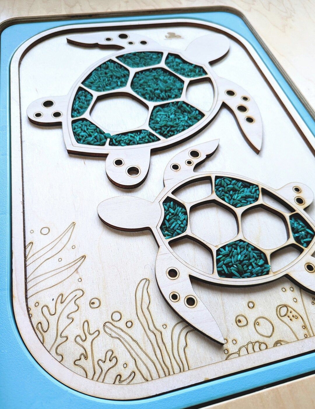 Flisat Sea Turtle Insert / Trofast Sea Turtle / Turtle Flisat Insert ...