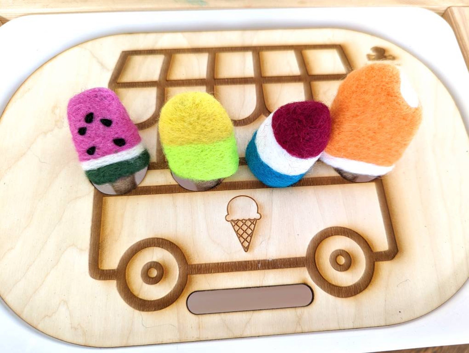 Ice Cream Cart Insert / Ice Cream Truck / Ice Cream Stand / - Etsy