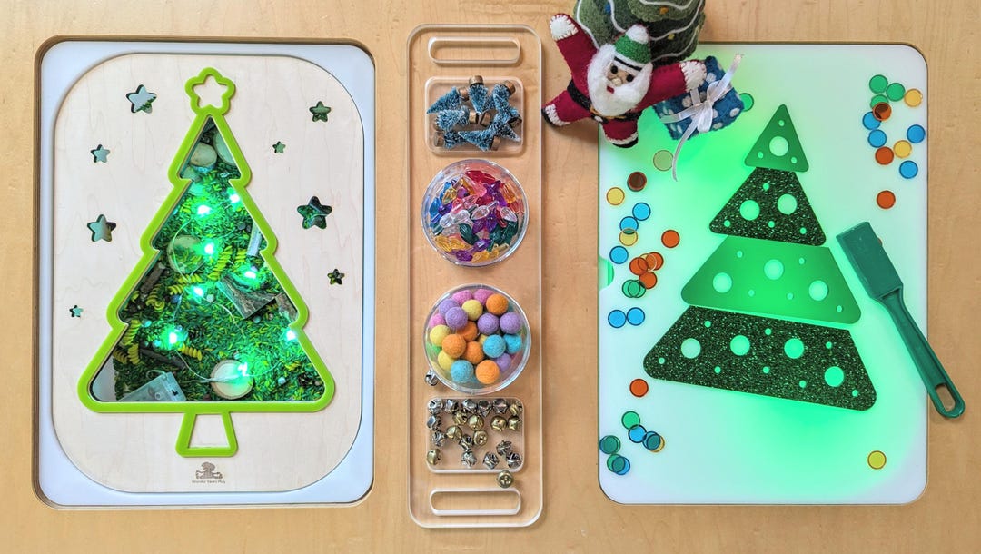 Christmas Tree Puzzle Flisat Insert / Trofast Decorate a Christmas Tree ...