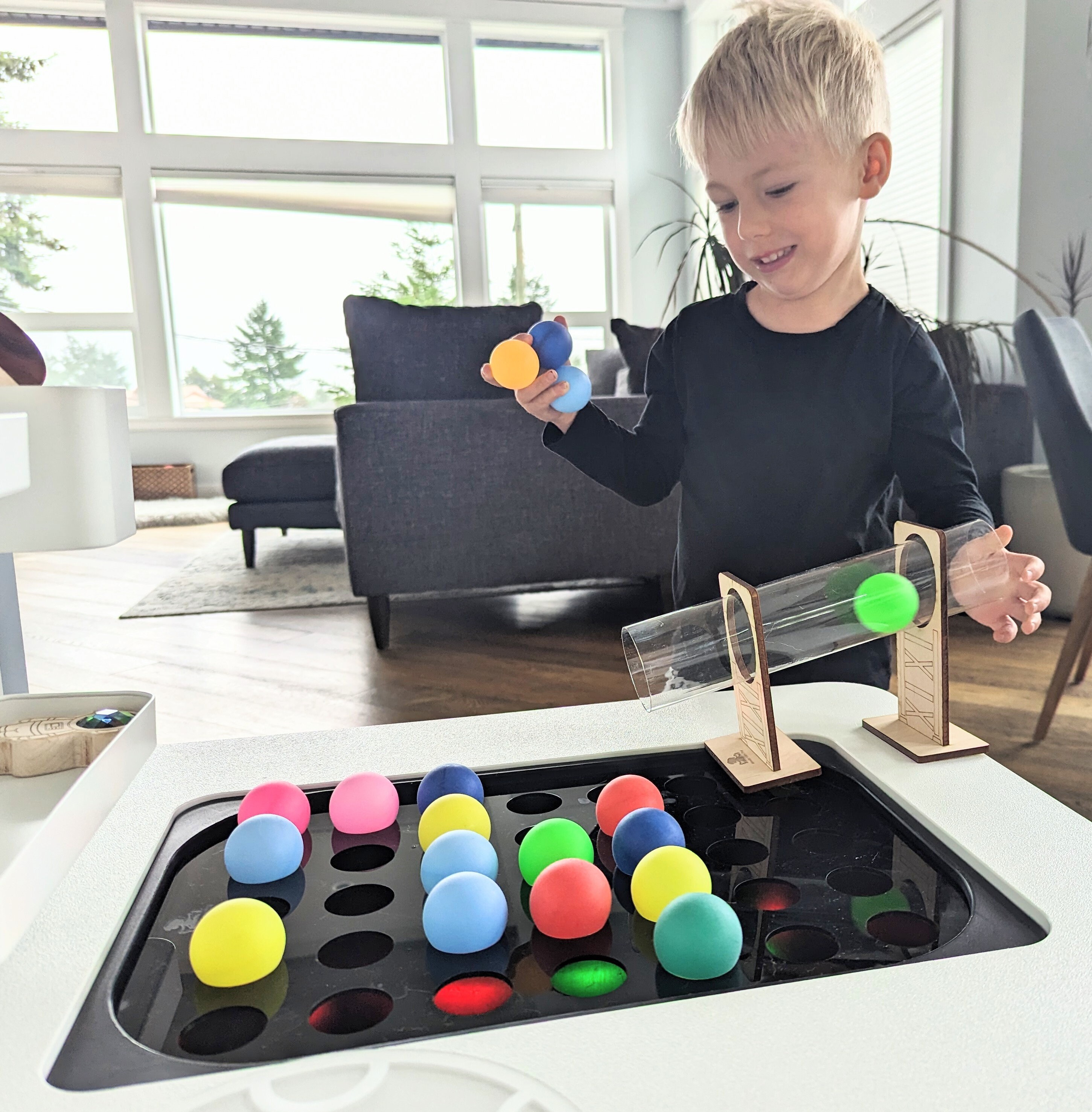Flisat Ping Pong Ball Insert / Trofast Bin Ping Pong Board / Light Box ...