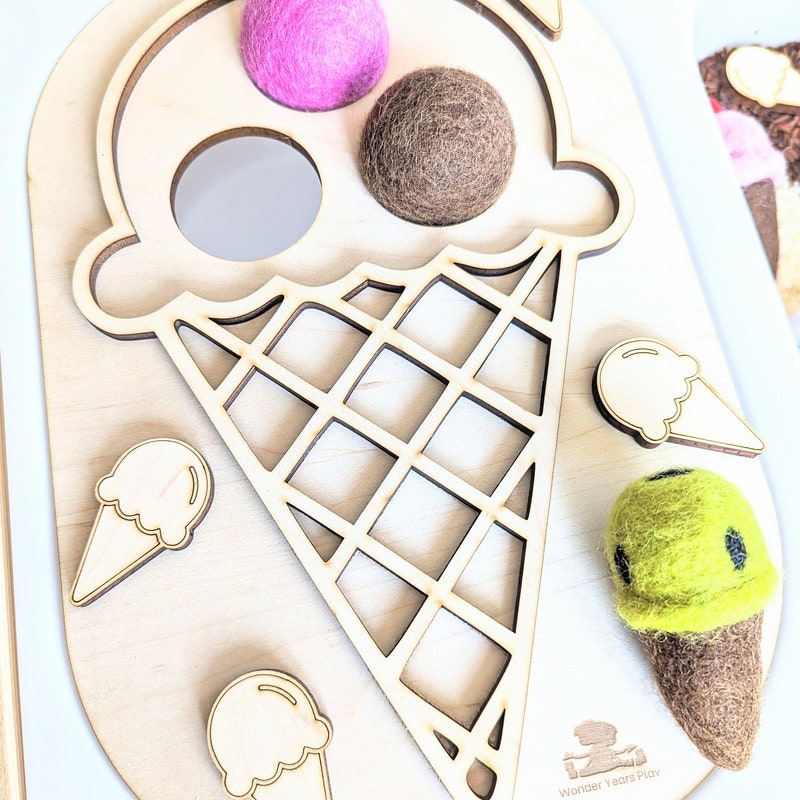 Felt Ice Cream Cones - Etsy
